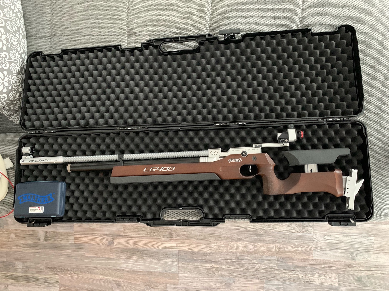 Walther LG 400 Auflage Holzschaft Erfahrungen? - Sportwaffen ...